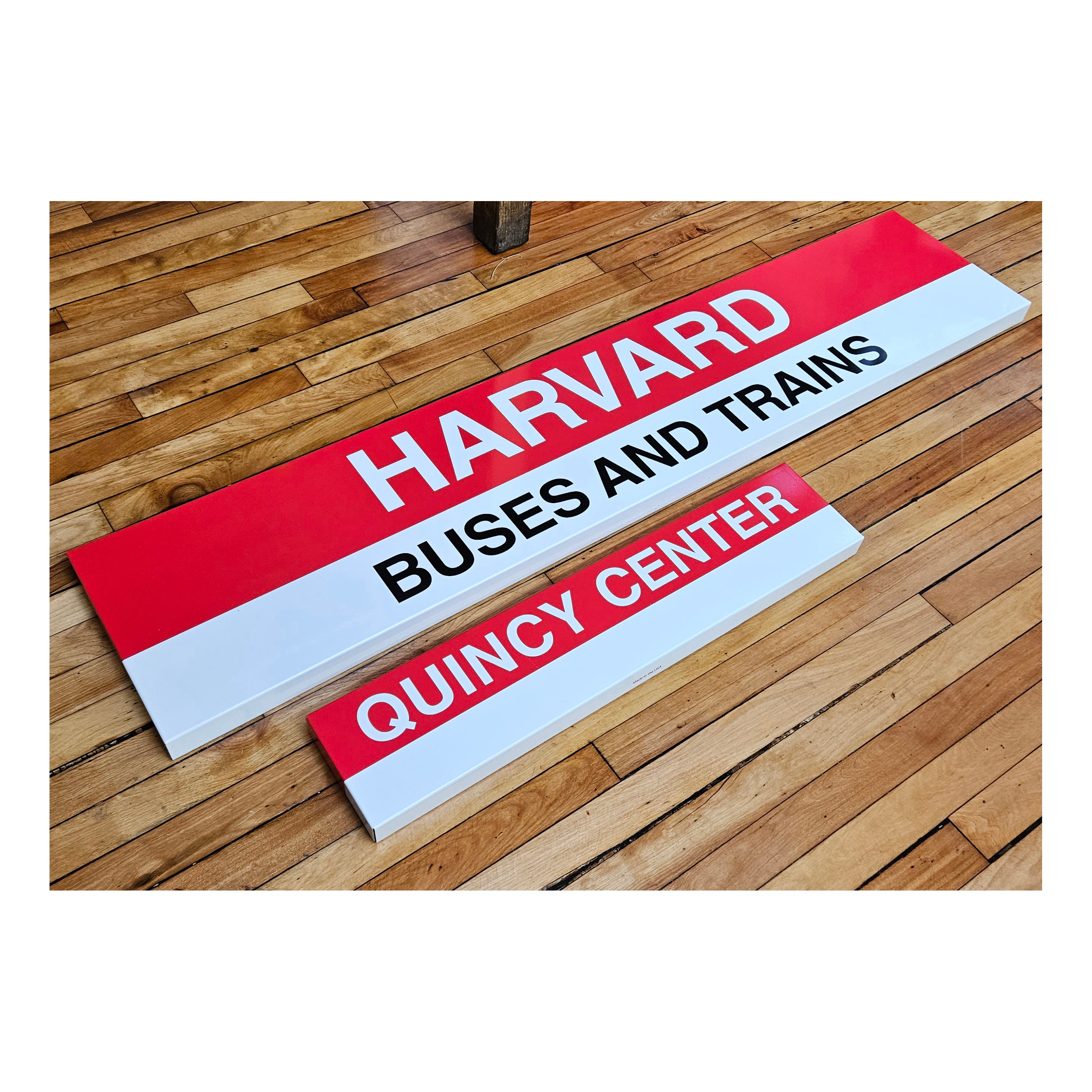 Metal Reproduction MBTA Station Signs – MBTAgifts