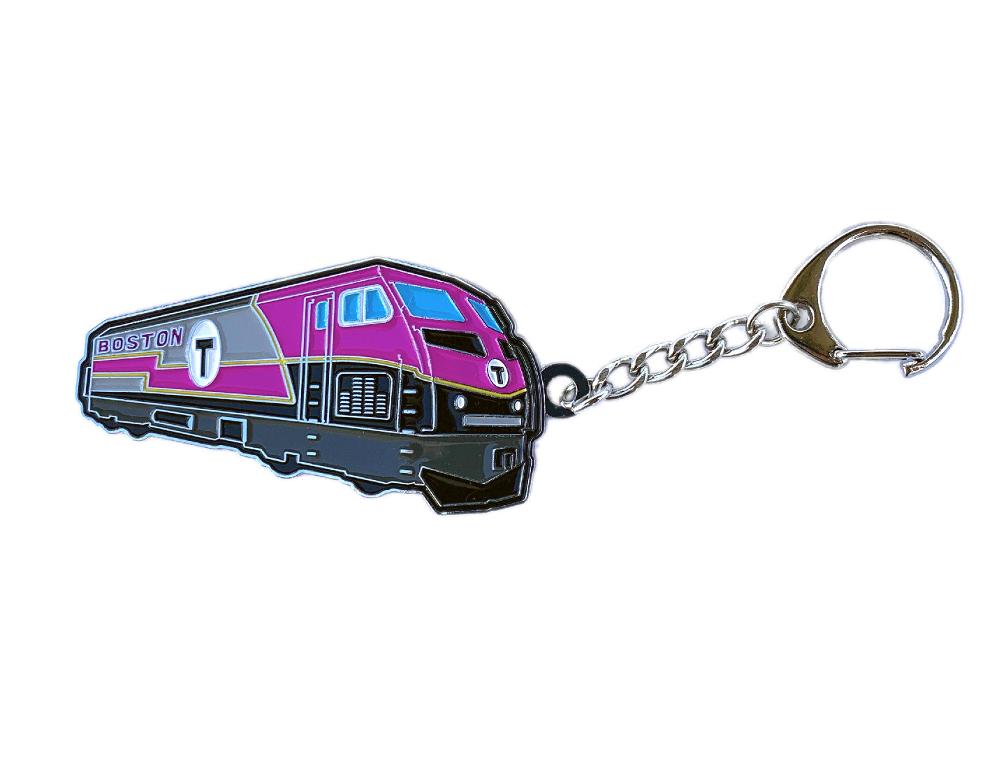 MBTA Commuter Rail Locomotive Key Chain NEW! – MBTAgifts