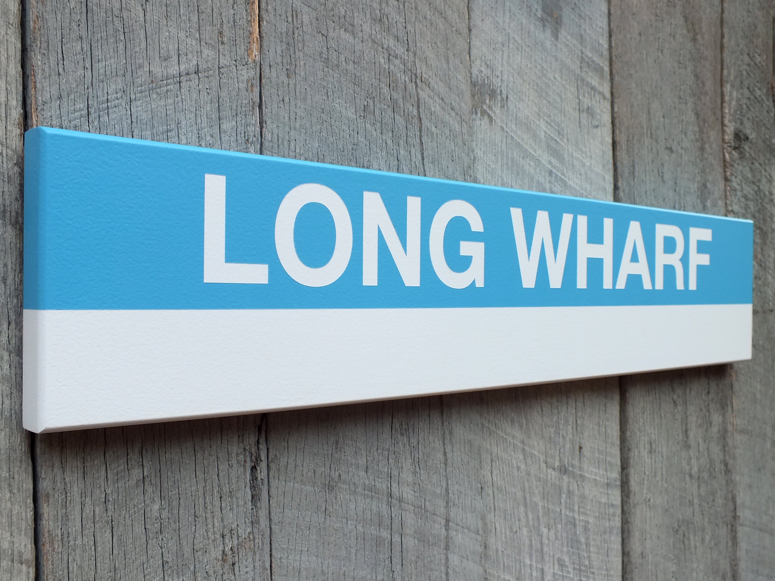MBTA Ferry Wood Station Signs (22") – MBTAgifts