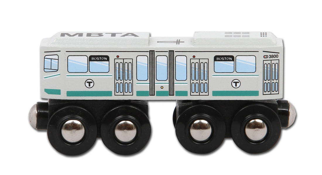 MBTA Green Line Wooden Toy Train – MBTAgifts