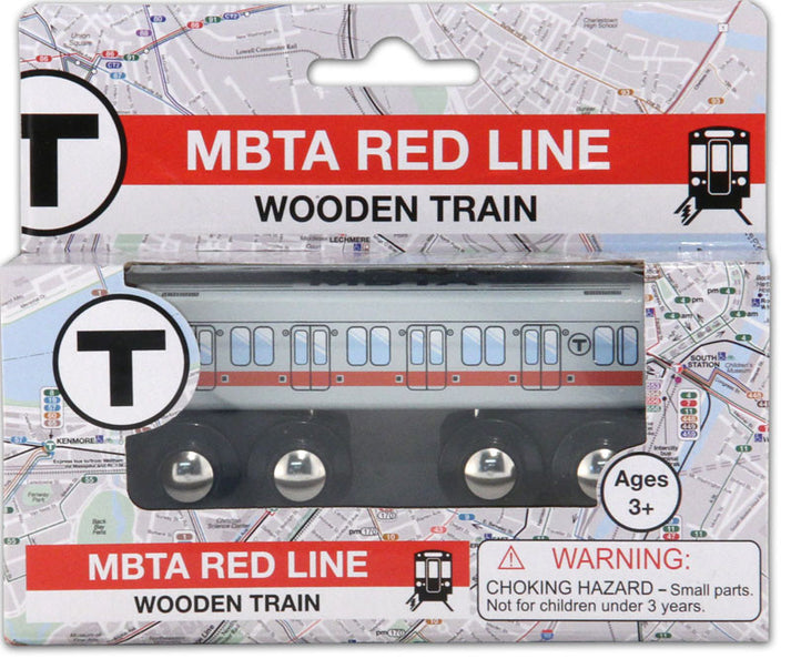 MBTA Red Line Wooden Toy Train – MBTAgifts