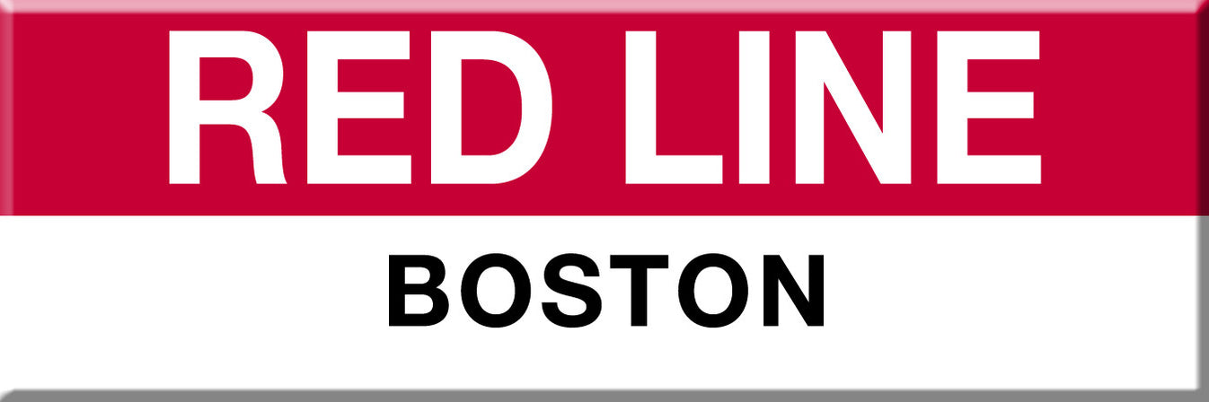 MBTA Red Line - Boston Station Magnet – MBTAgifts