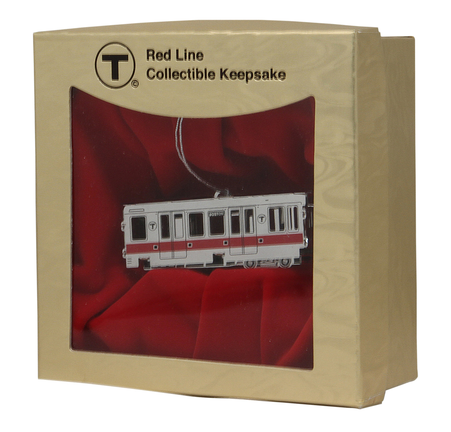 MBTA Red Line Subway Car Ornament – MBTAgifts