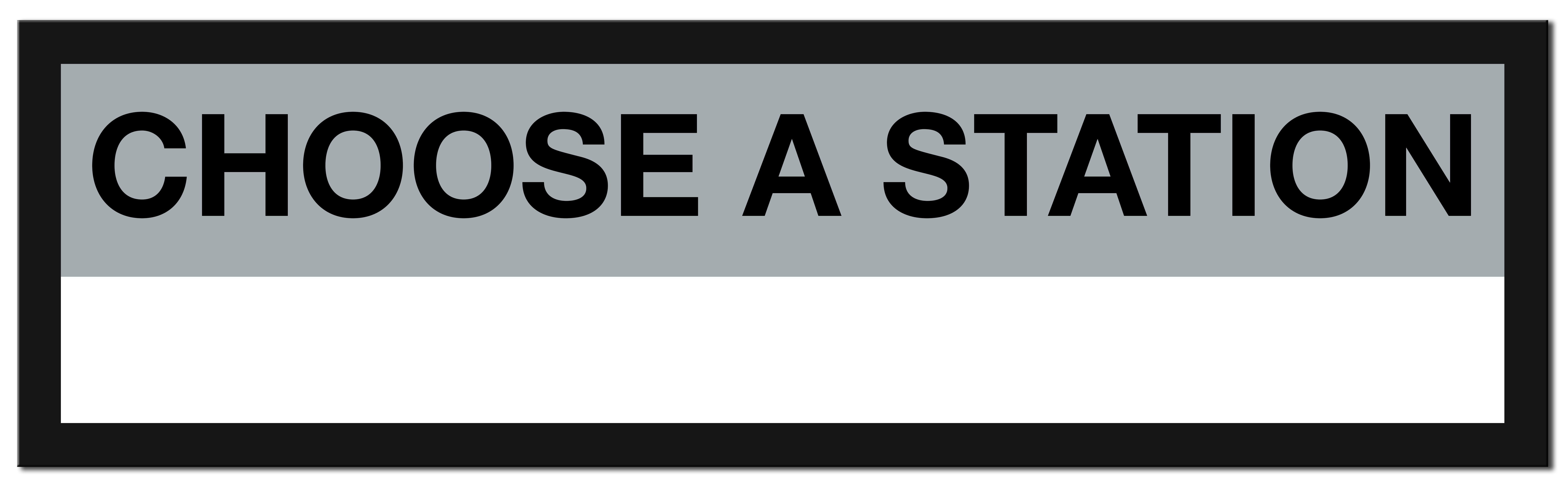 Framed MBTA SILVER LINE Station Signs – MBTAgifts