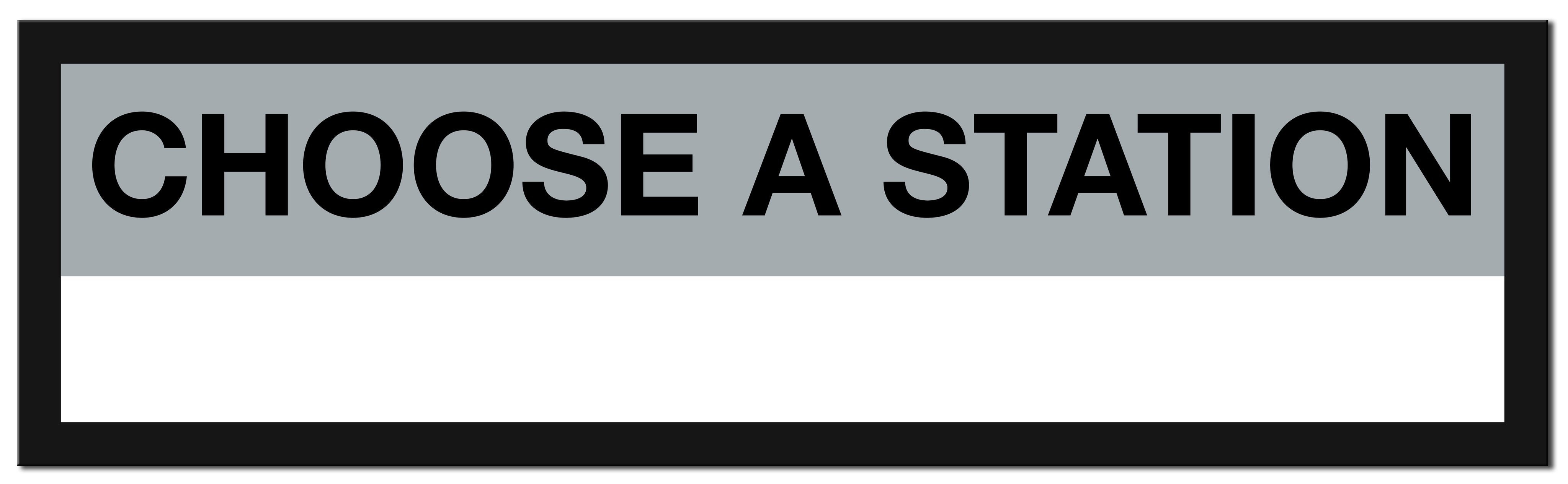 Framed MBTA SILVER LINE Station Signs – MBTAgifts