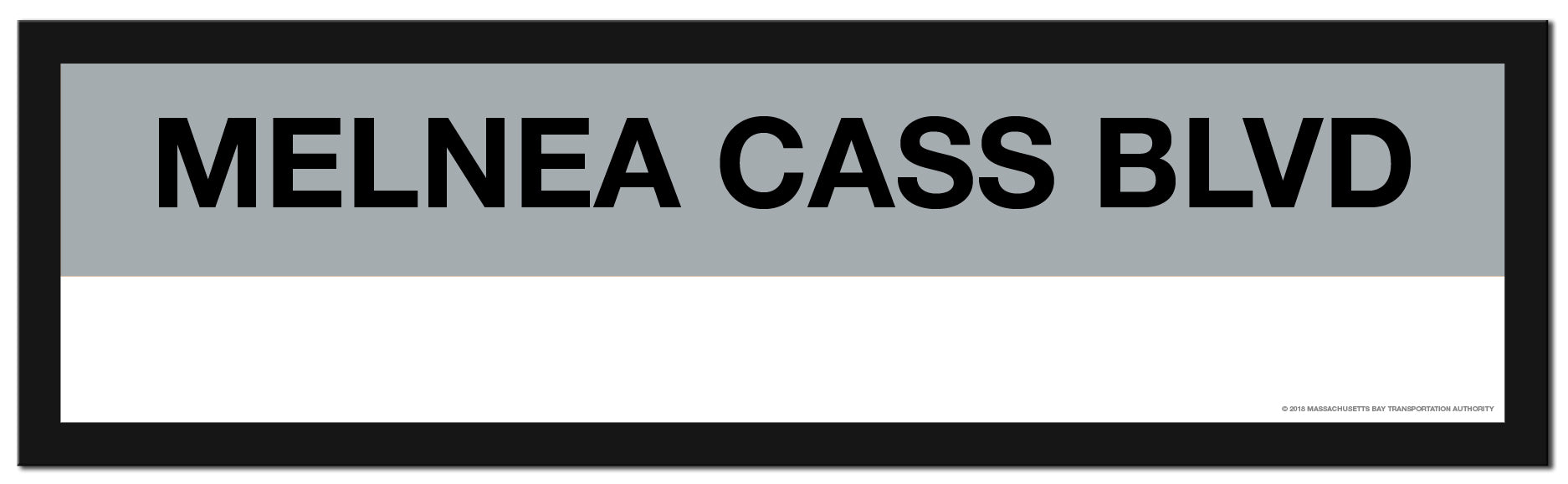 Framed MBTA SILVER LINE Station Signs – MBTAgifts