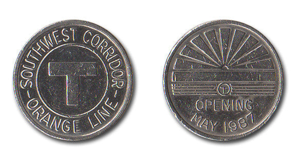 MBTA Southwest Corridor Token – MBTAgifts