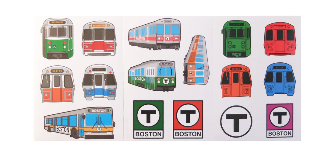 MBTA Sticker Bundle – MBTAgifts